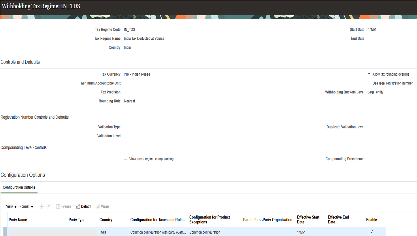 How to Set Up and Configure Withholding Tax (TDS) in Oracle Fusion ...